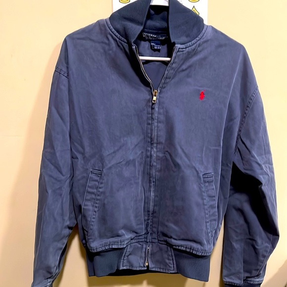 Polo Ralph Lauren | Jackets & Coats | Mens Small Blue Vintage Style ...